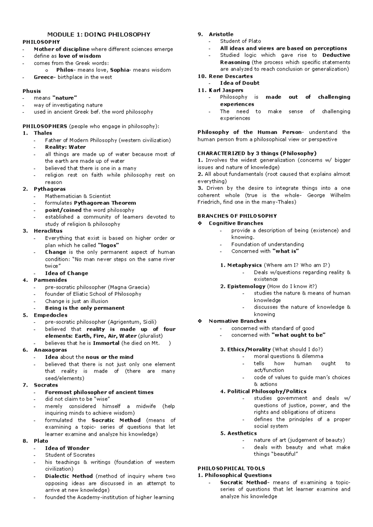 GEN-Biology - General Biology notes for grade 11 STEM - Cells = the ...