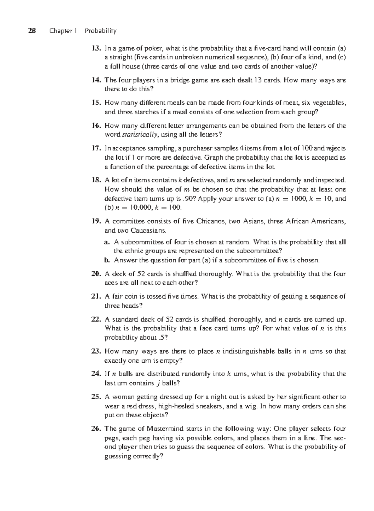 Mathematical Statistics and Data Analysis 3ed – Chapter 1 Probability ...