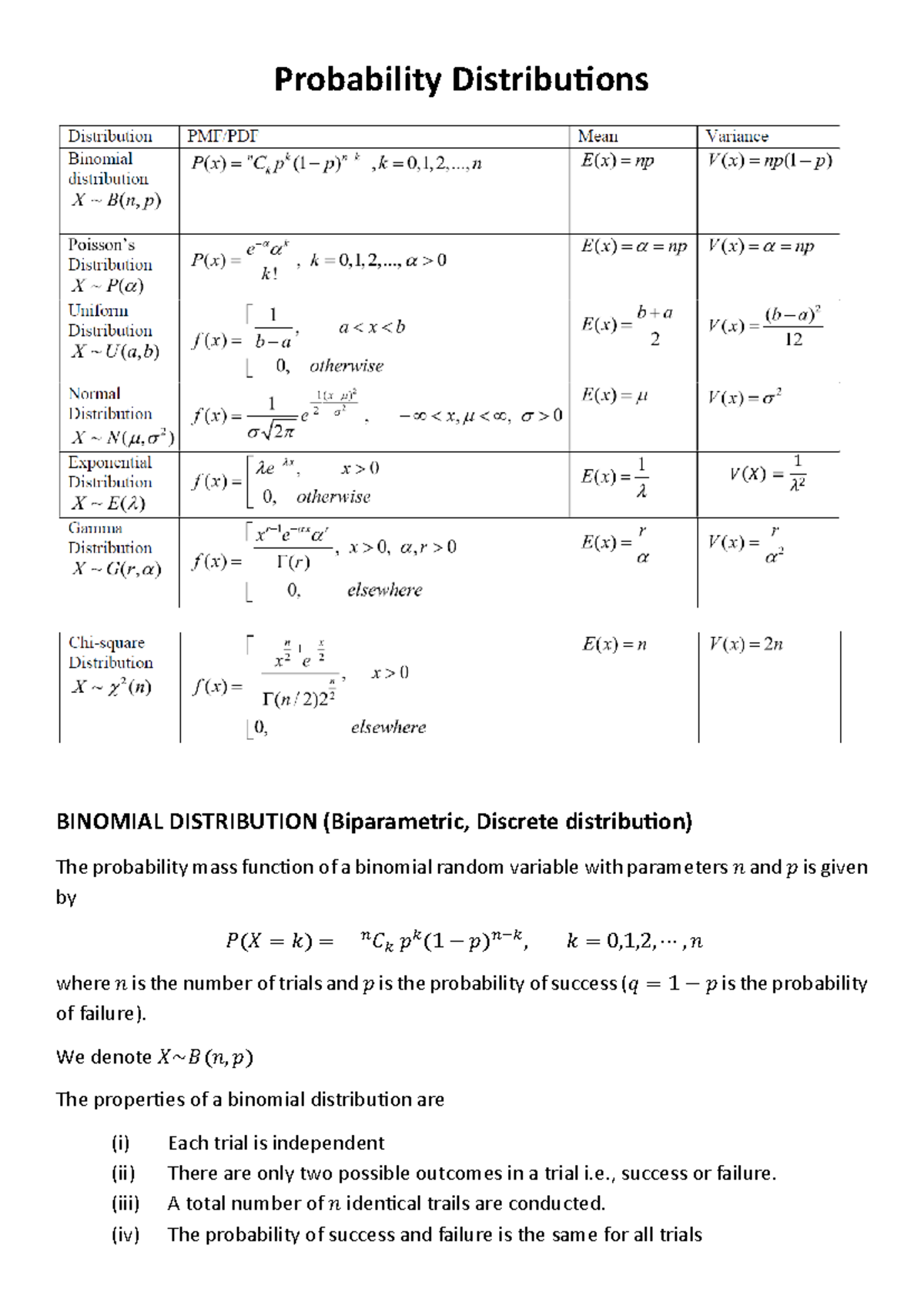 Probability Distributions: Binomial Distribution Overview (STAT 101 ...