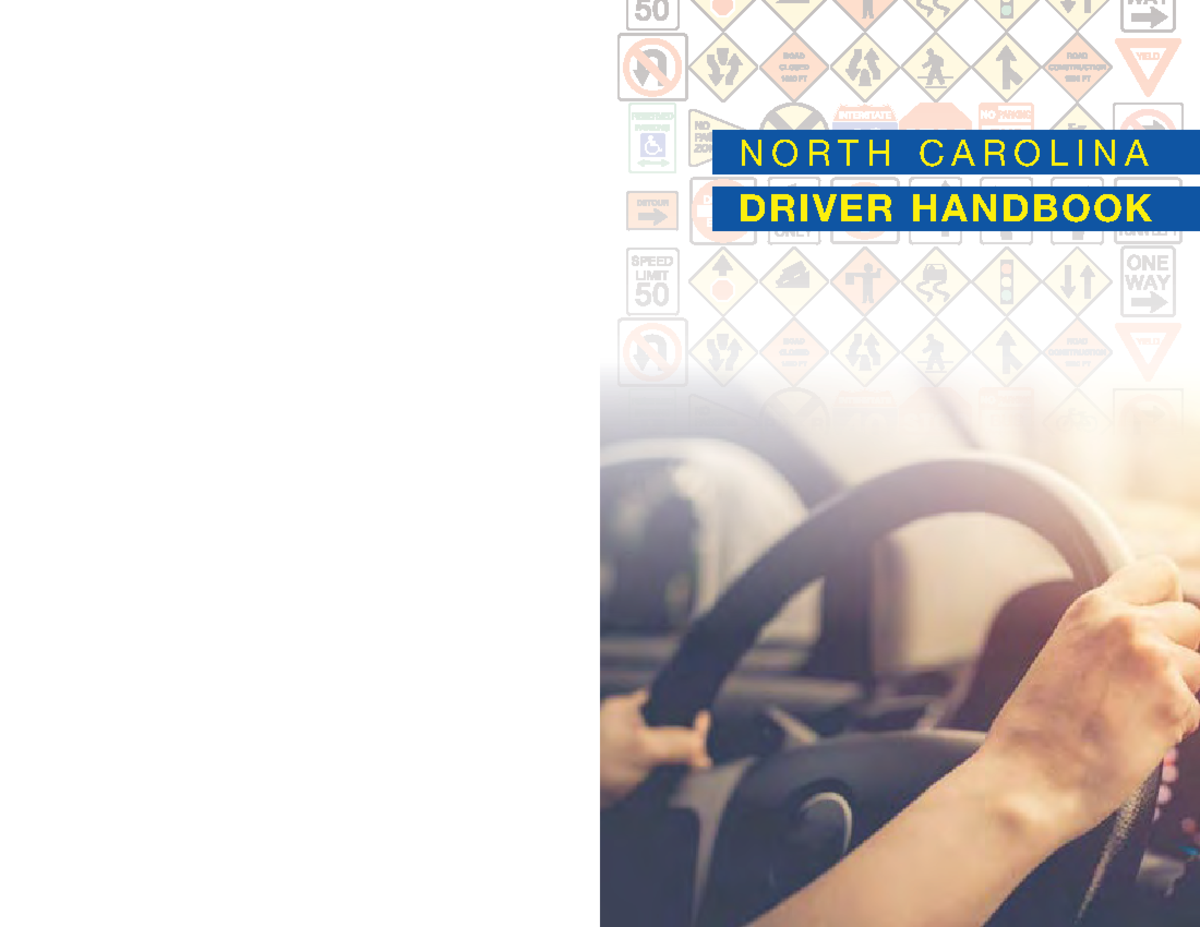 NC DMV Handbook: Essential Driving Rules & Safety Guidelines (2018 ...