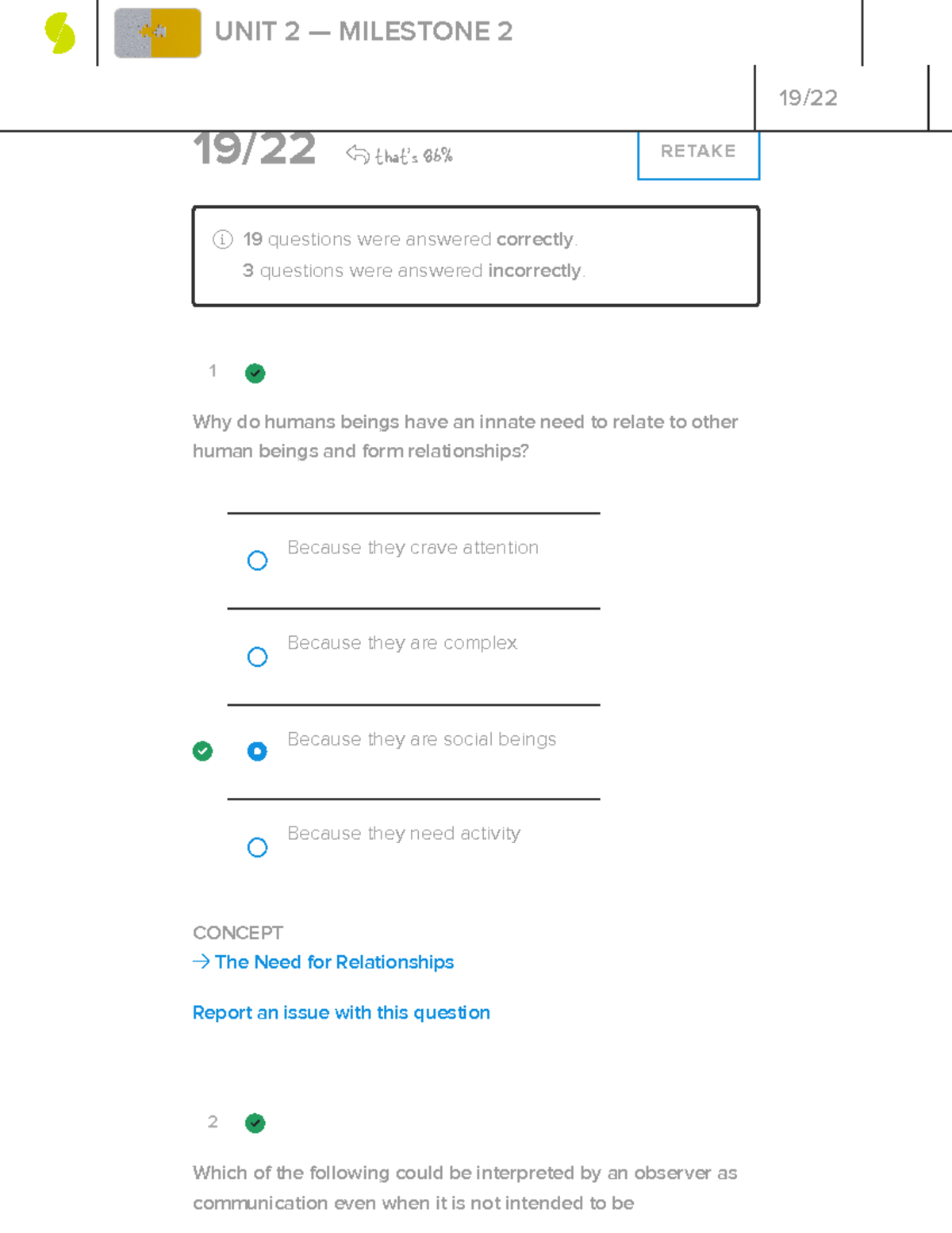 Conflict Resolution - Unit 2 Milestone Study Notes - Studocu