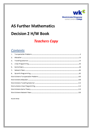 A Level Mathematics and Further Mathematics - Bicen Maths Links - AS ...