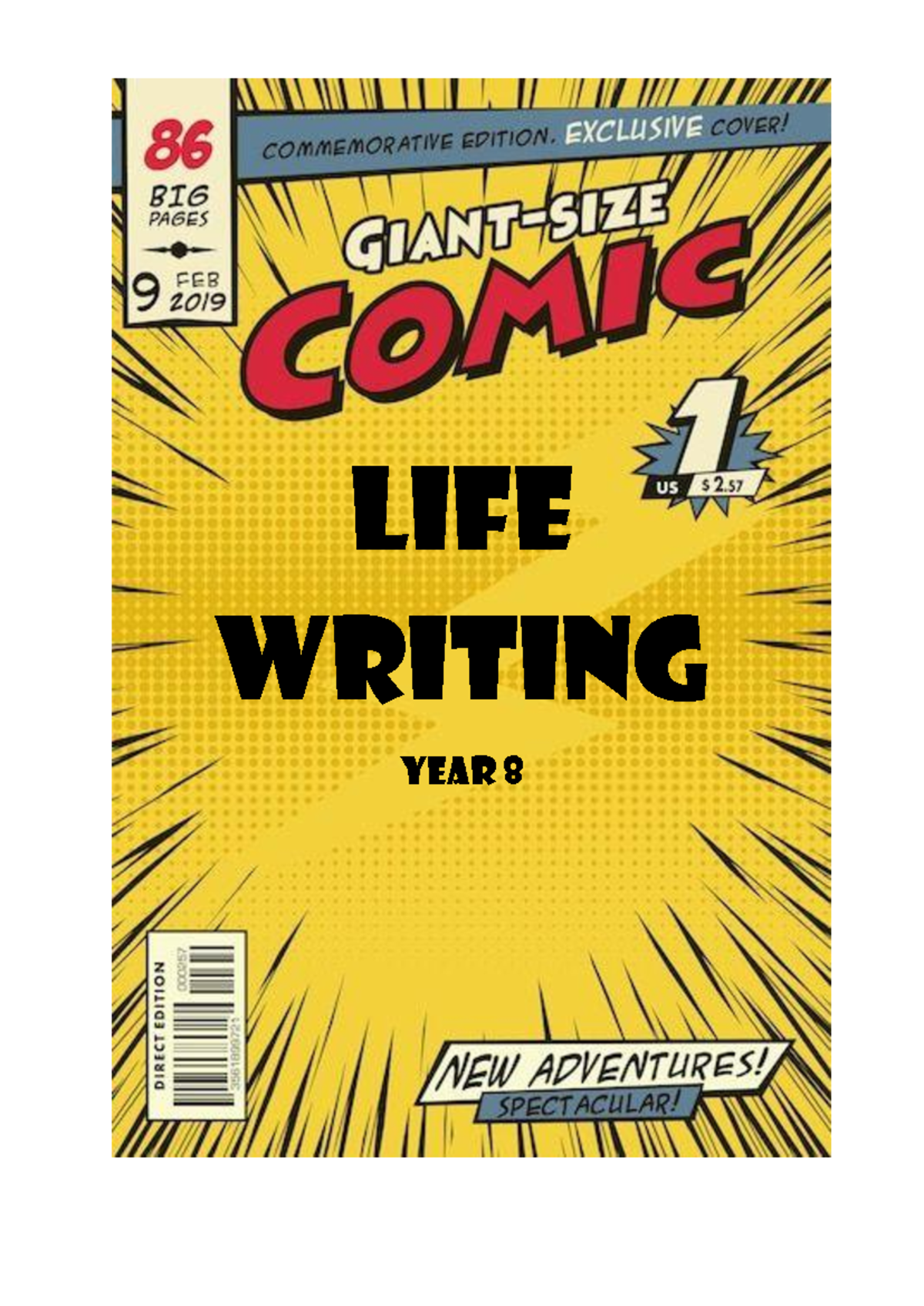 Year 8 Life Writing Scaffolding: Exaggerated Short Story Guide - Studocu