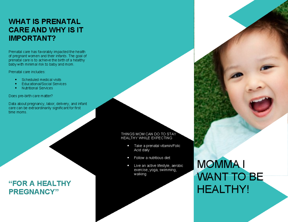 Prenatal Care Guide for Expecting Moms: Key Tips & Health Risks - Studocu