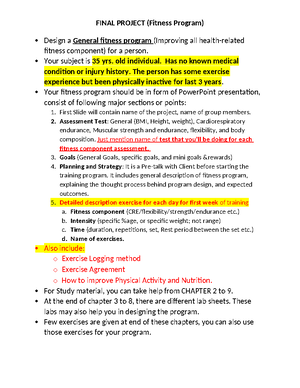 Chapter 2: Principles of Physical Fitness - Chapter 2: Principles of ...