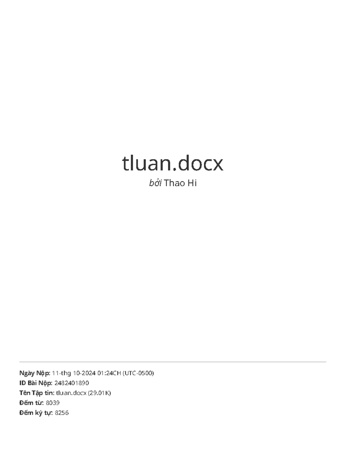 Tluan - văn hóa dân gian - tluan bởi Thao Hi Ngày Nộp: 11-thg 10-2024 01:24CH (UTC-0500) ID Bài ...