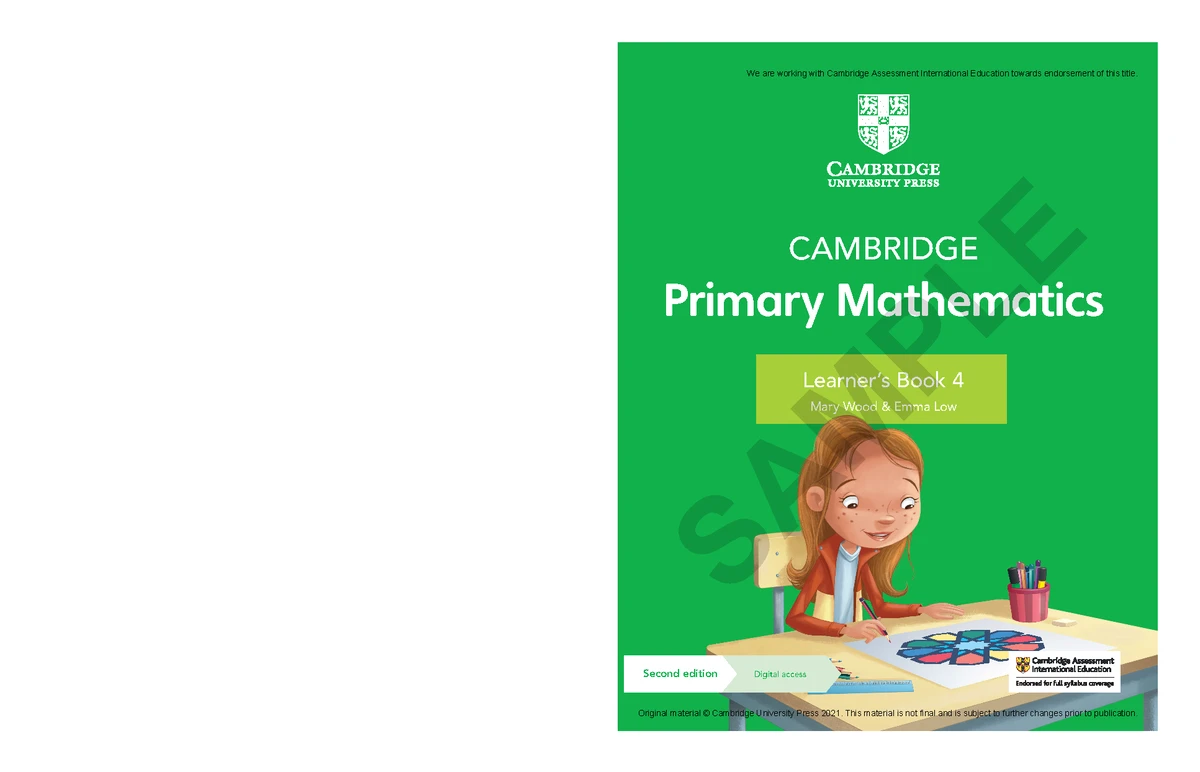 Cambridge Primary Math Workbook 4 - Year 4 Study Guide - Studocu