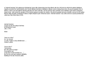 "An Afternoon Nap," - "An Afternoon Nap," by the Singaporean poet ...