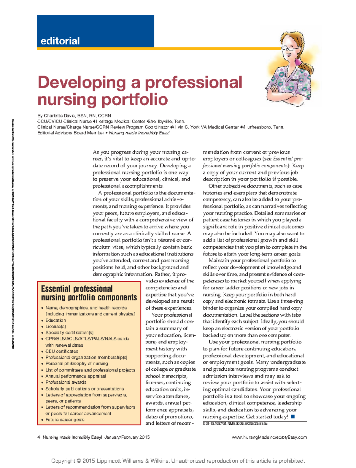 Creating a Comprehensive Nursing Portfolio: Essential Insights and ...