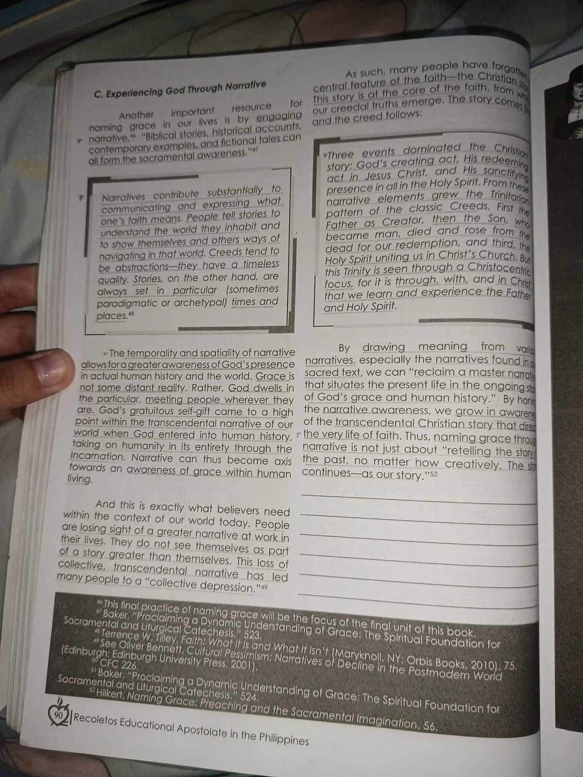 REL 1 - Understanding Grace Through Narrative in Christian Faith - Studocu