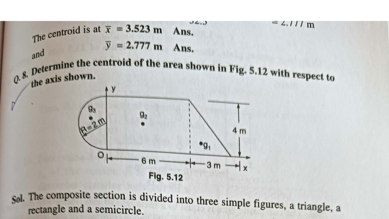 Mechanics Assignment 4: Centroid Calculations and Solutions - Studocu