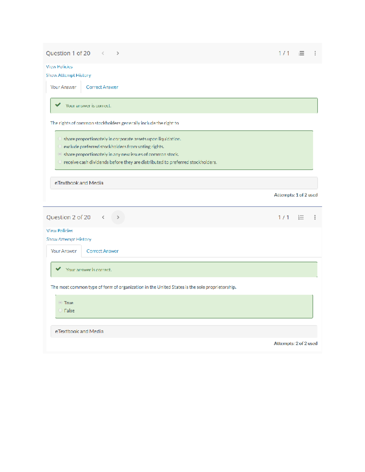 ACC-318 - Module 2 - Quiz 2-1 Review and Insights - Studocu