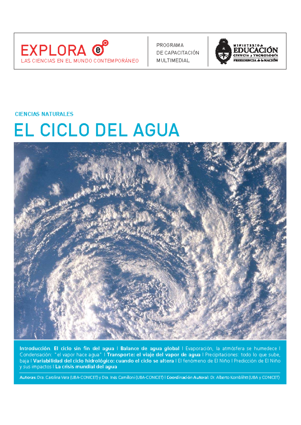 El Ciclo del Agua - Ciencias Naturales (CIC 101) - Studocu