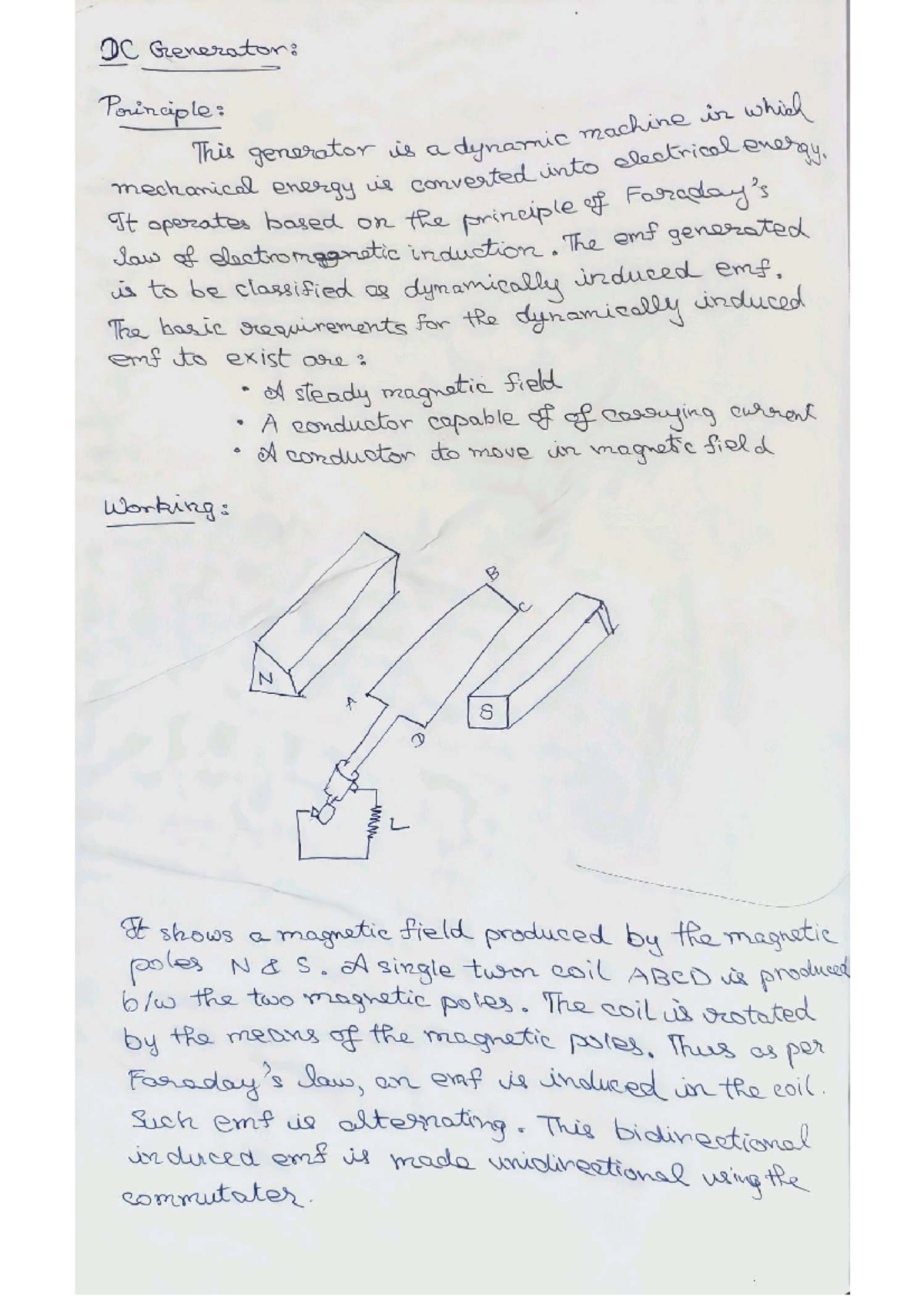 EE Important Questions: DC Generators, Transformers, and Motors - Studocu