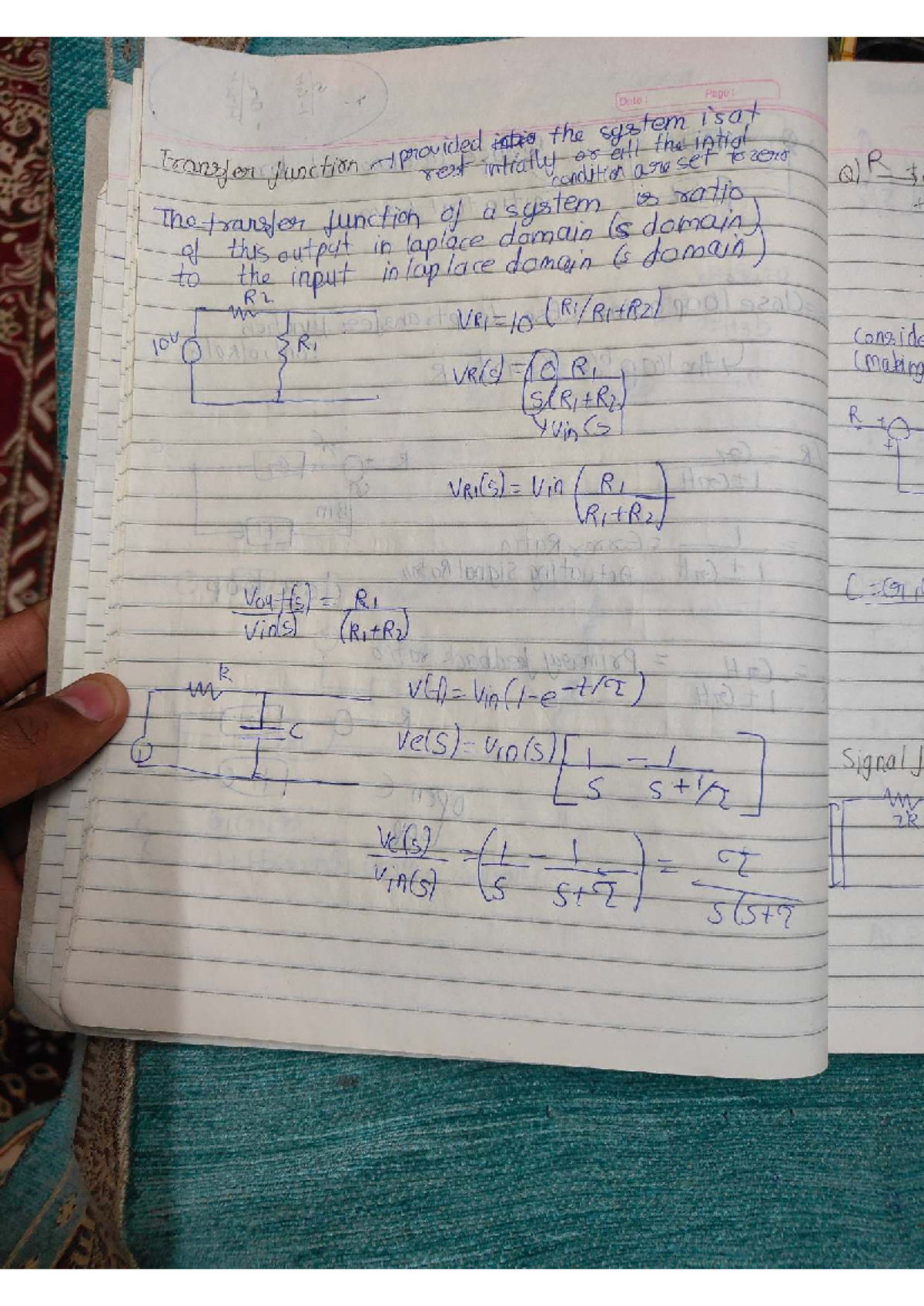 Control System Notes: Transfer Functions and Stability Analysis (UT 2 ...