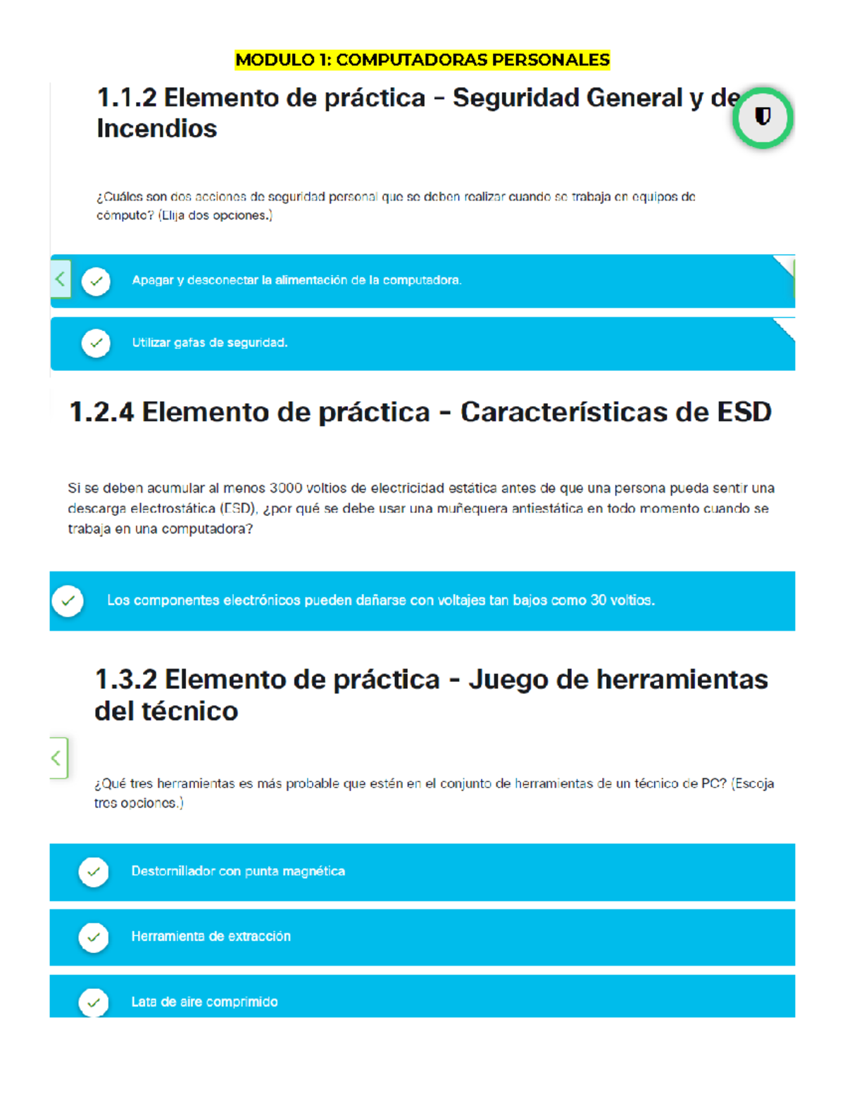 Conceptos Básicos de Hardware de Computadora - Resumen y Respuestas ...