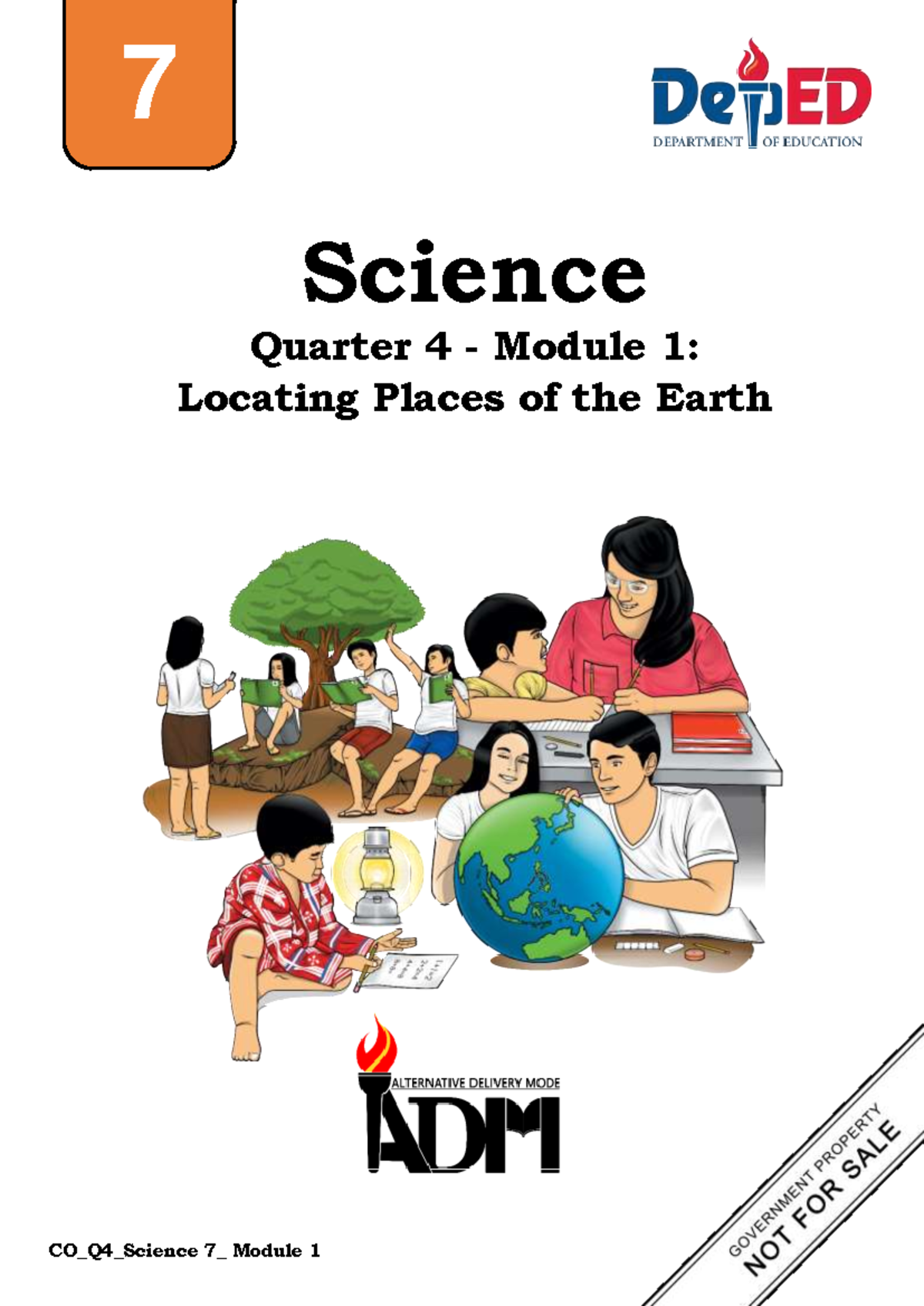 Science 7 Q4 Module 1: Locating Places on Earth - Studocu