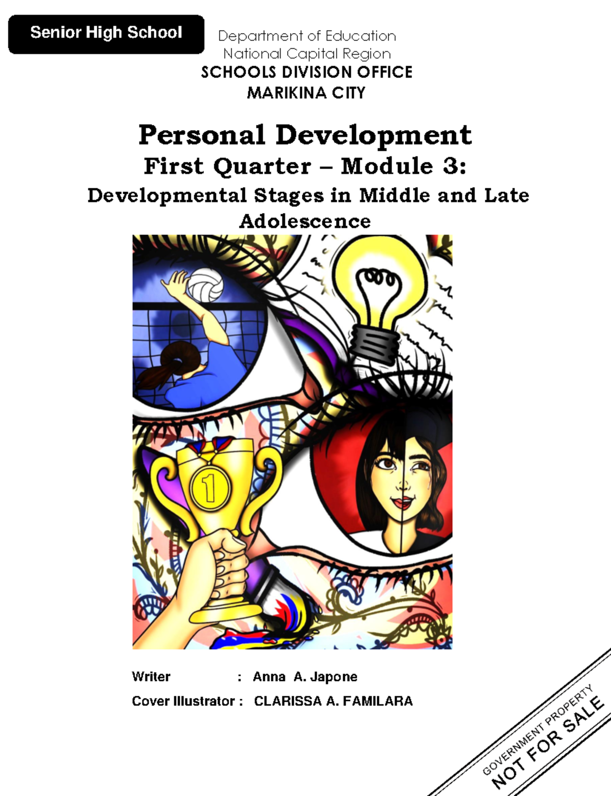 Perdev QRT1 Module 3: Developmental Stages in Adolescence - Studocu