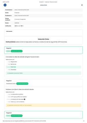 [Solved] Seleccione la opcin que corresponde al enunciado La pluralidad ...