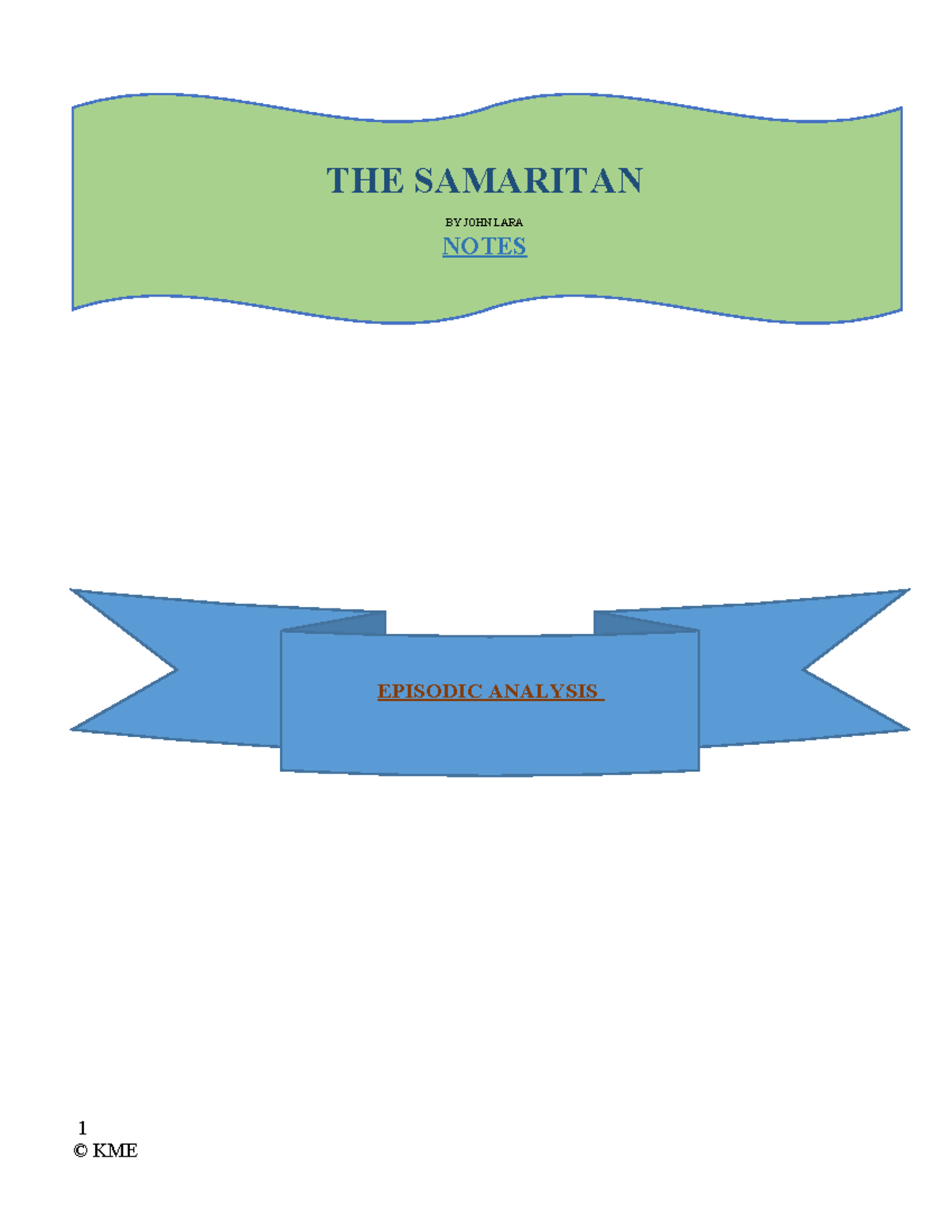 KME 2024: The Samaritan App Launch Notes and Analysis - Studocu
