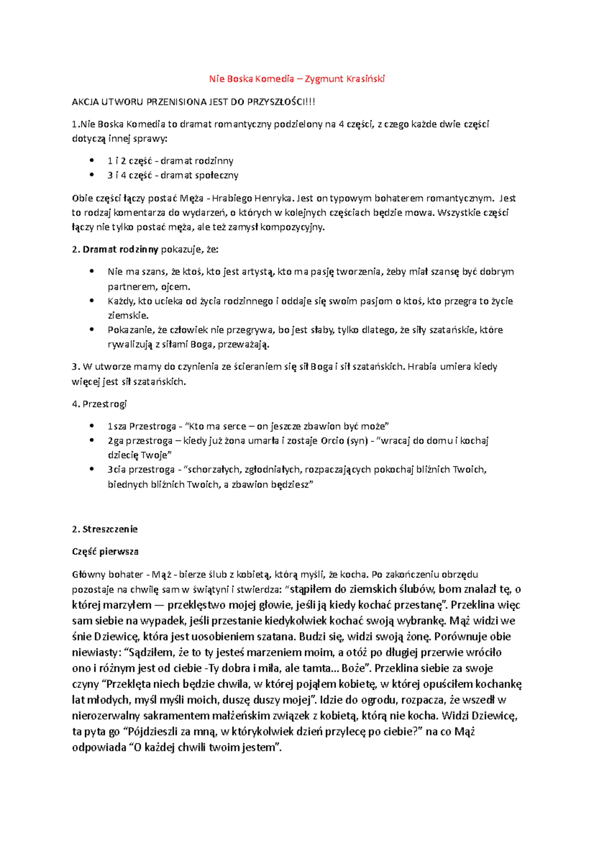 Ignacy Rzecki w 'Lalce': Charakterystyka i analiza postaci - Studocu