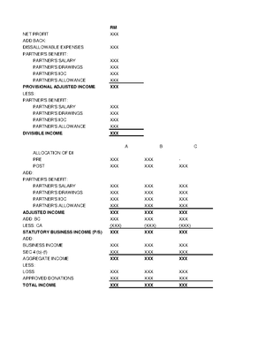 Notes - Capital Allowance - CAPITAL ALLOWANCE Capital Allowance is a ...