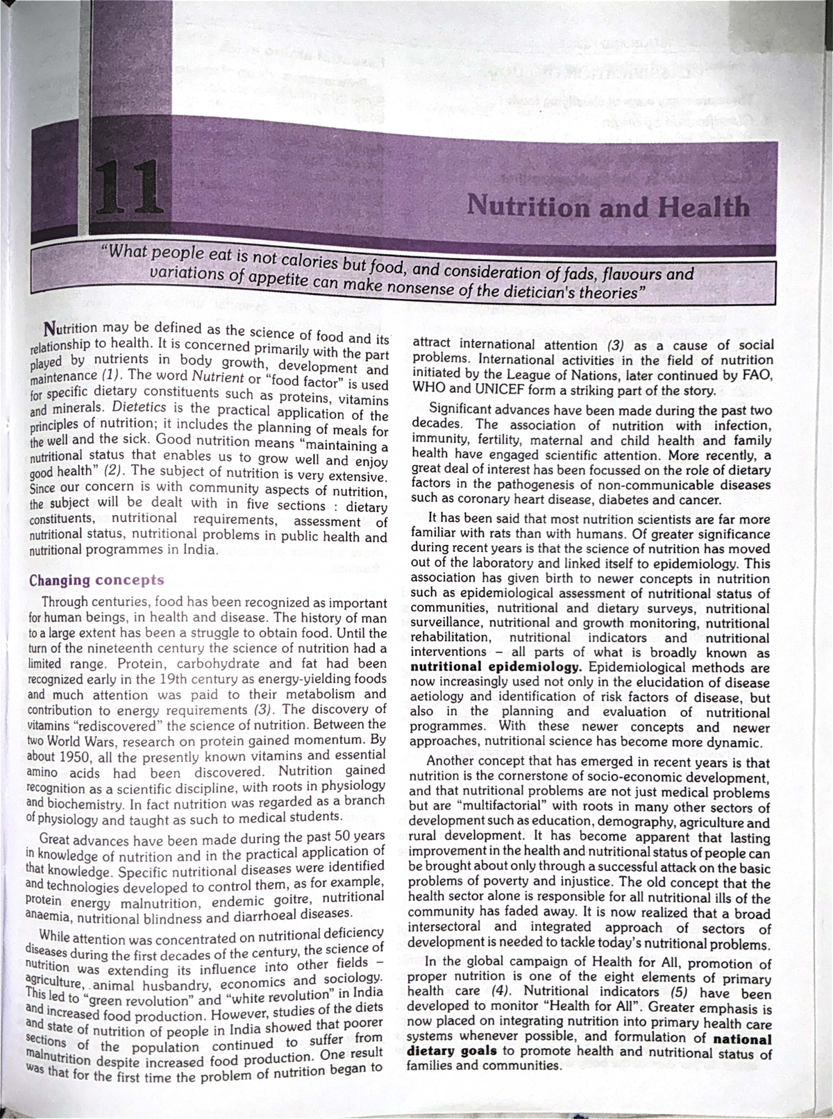 Understanding Nutrition and Health: Key Concepts in ABC 123 Lecture ...