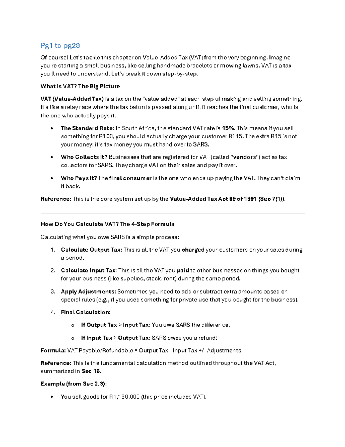 Teach Me VAT (Part 1): Understanding the Basics of VAT in South Africa ...