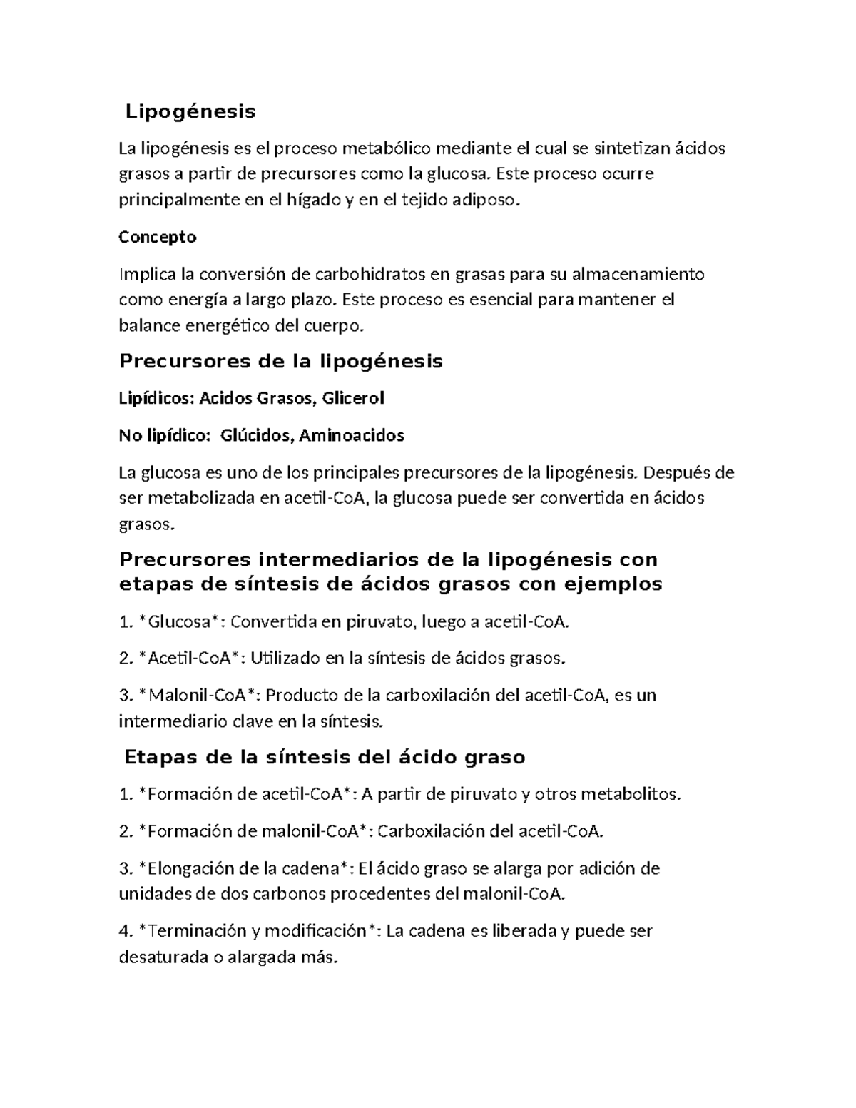 Tema 3: Lipogénesis y Beta-Oxidación - Orfo III - Studocu