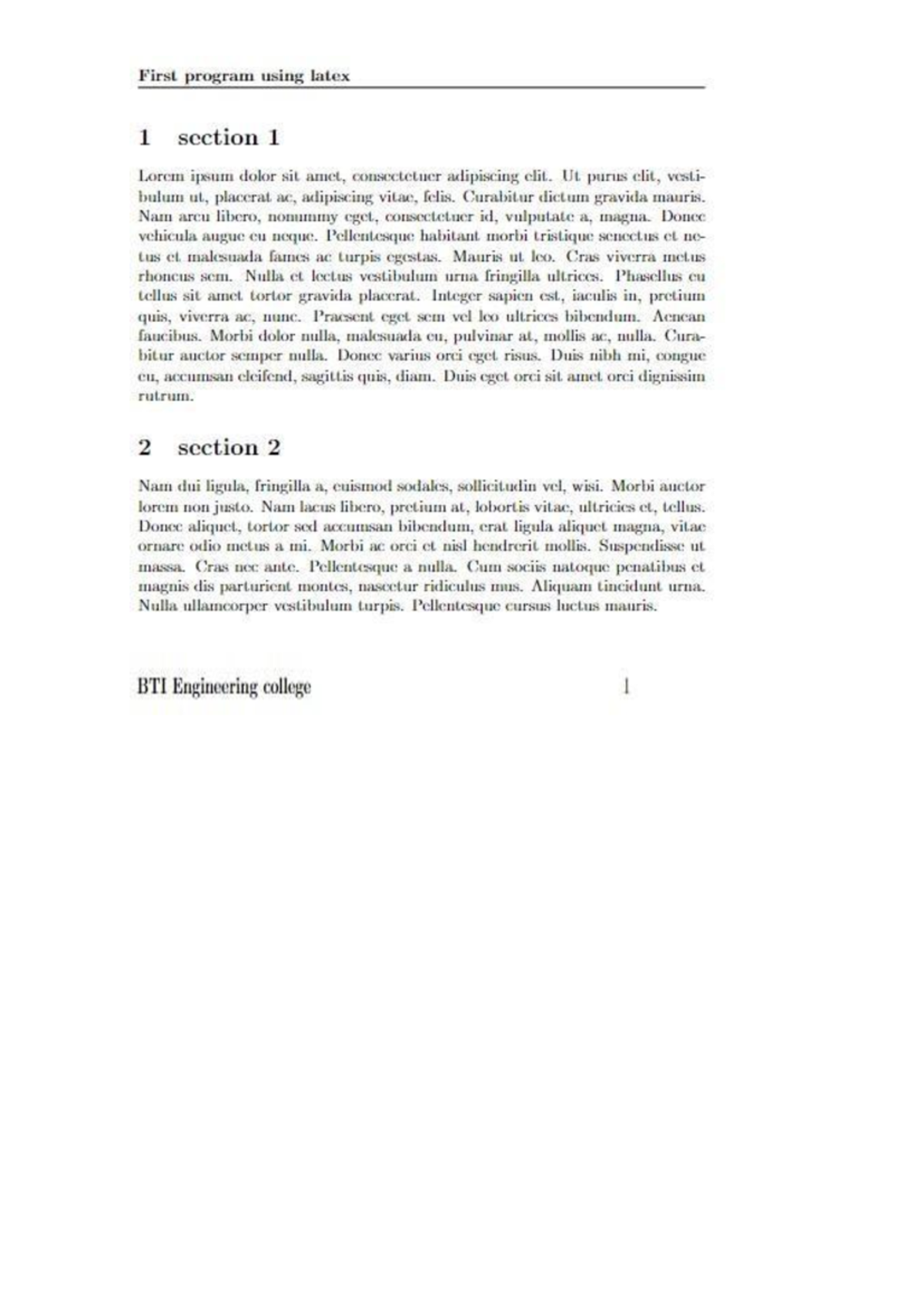 First Program Using LaTeX: A Comprehensive Guide (CSE 101) - Studocu