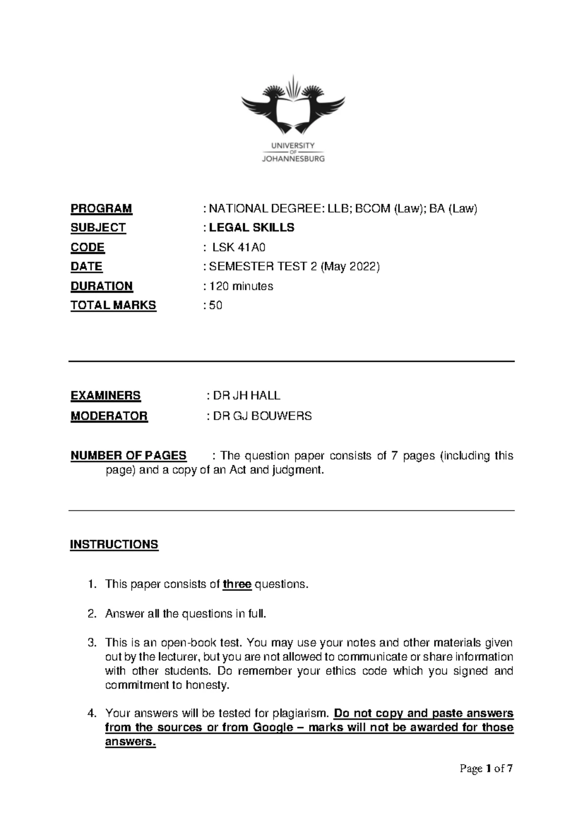 TSAR guideline brief with examples 2015-1 - 1 TSAR FORMAT FOR FOOTNOTES ...