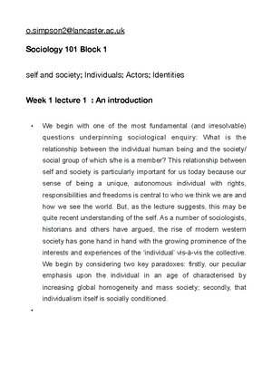 AQA Sociology Paper 1 - AQA Sociology A-Level: Paper 1 Detailed ...