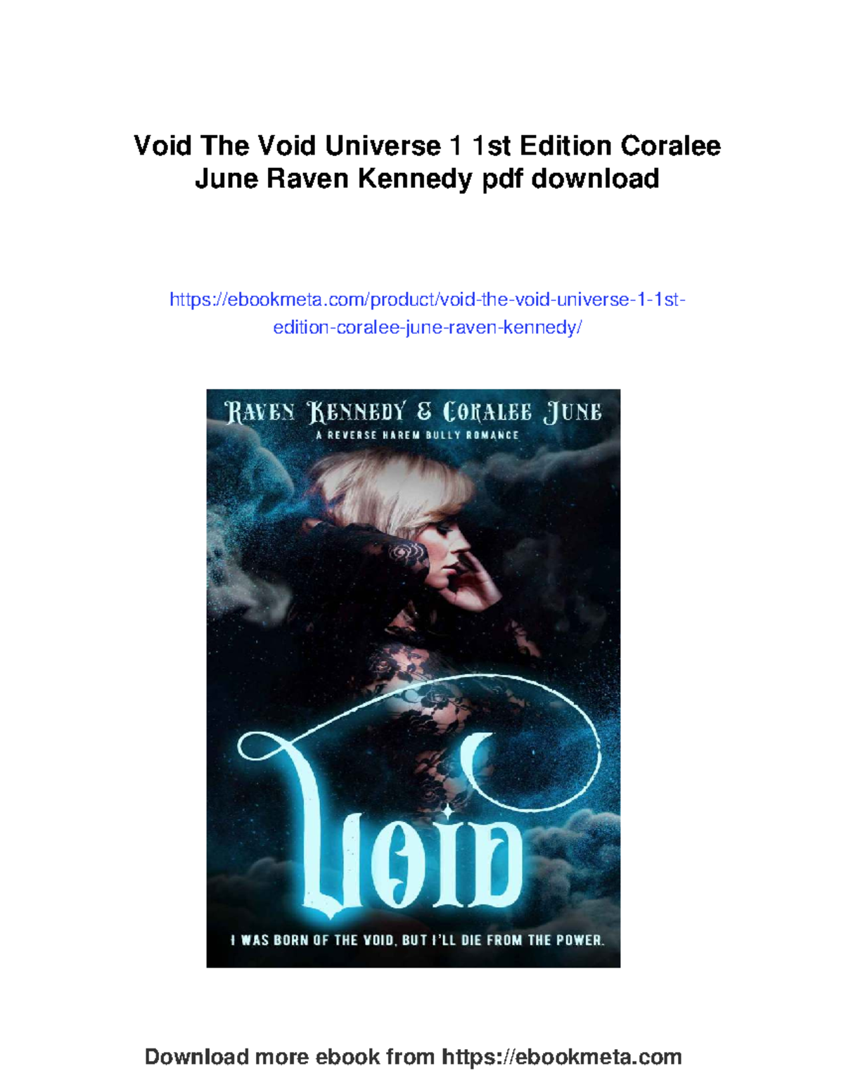 Void universe: A journey through the supernatural and self-discovery ...