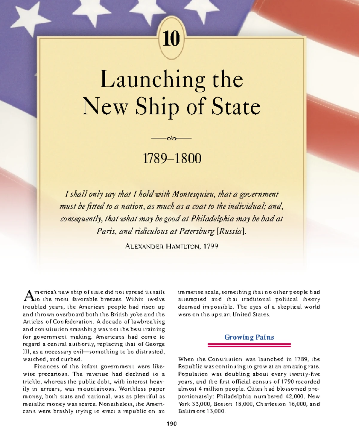 American Pageant Chapter 14: Forging the National Economy (1790-1860 ...