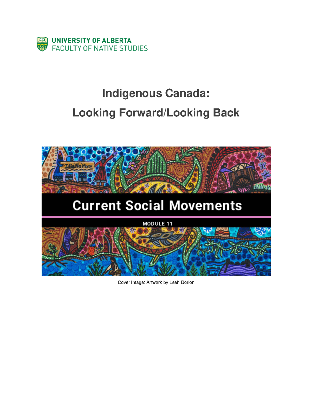 INDG 101 Module 11: Understanding Community in Indigenous Contexts ...