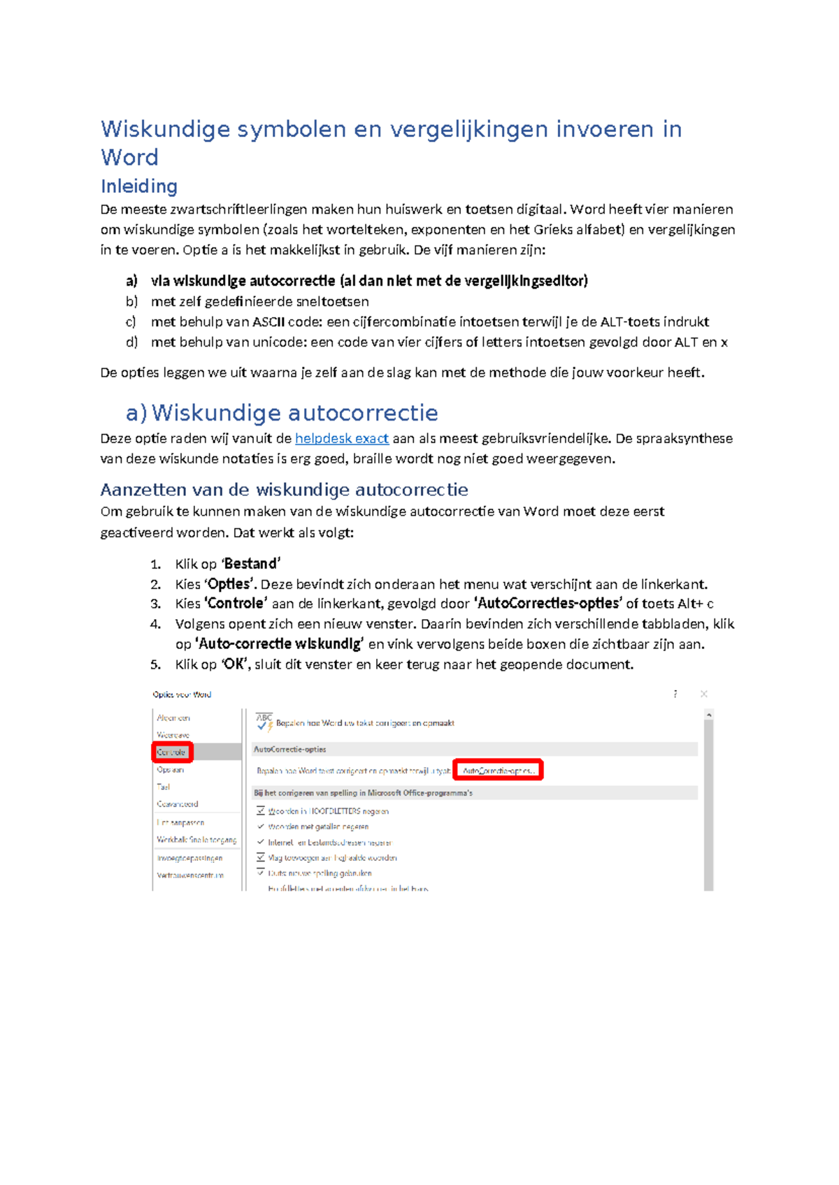 Mathematische Symbole In Word Wiskundige Symbolen In Word | ID.nl