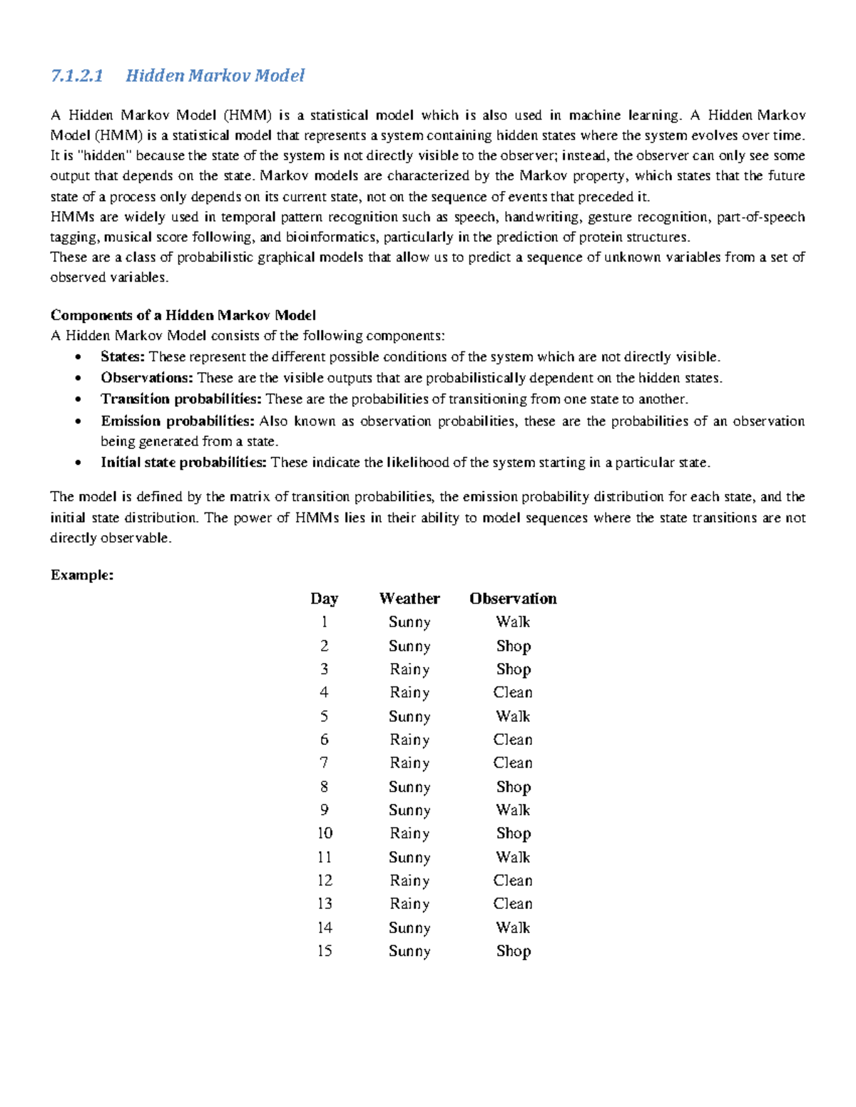 NLP Lec 13 - Hidden Markov Model Overview and Example - Studocu