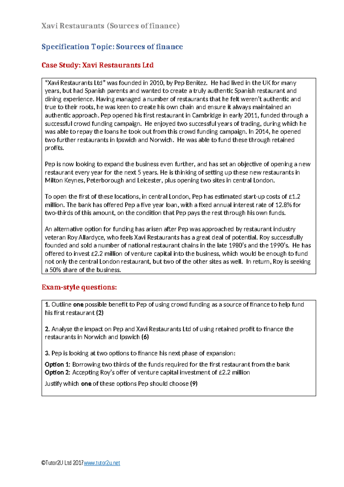 Business - How to answer 6 marker - 📜 Analyse questions (6 marks ...