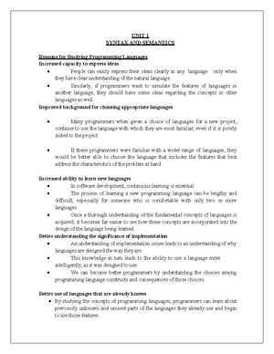Natural Language Processing - NATURAL LANGUAGE PROCESSING UNIT - I ...
