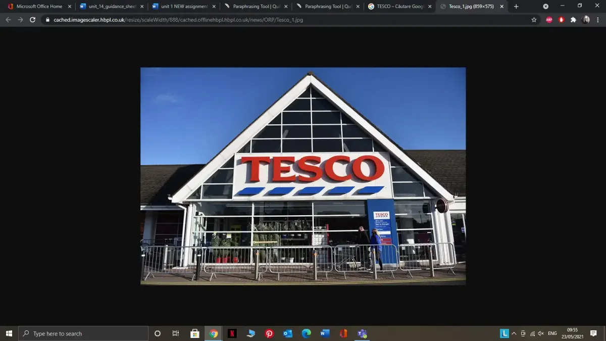 Unit 1 Assignment 2: Effects of Environment on Tesco Business - Studocu