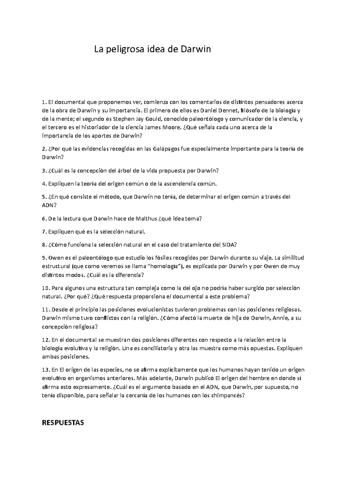 La peligrosa idea de Darwin intens verano - La peligrosa idea de Darwin ...