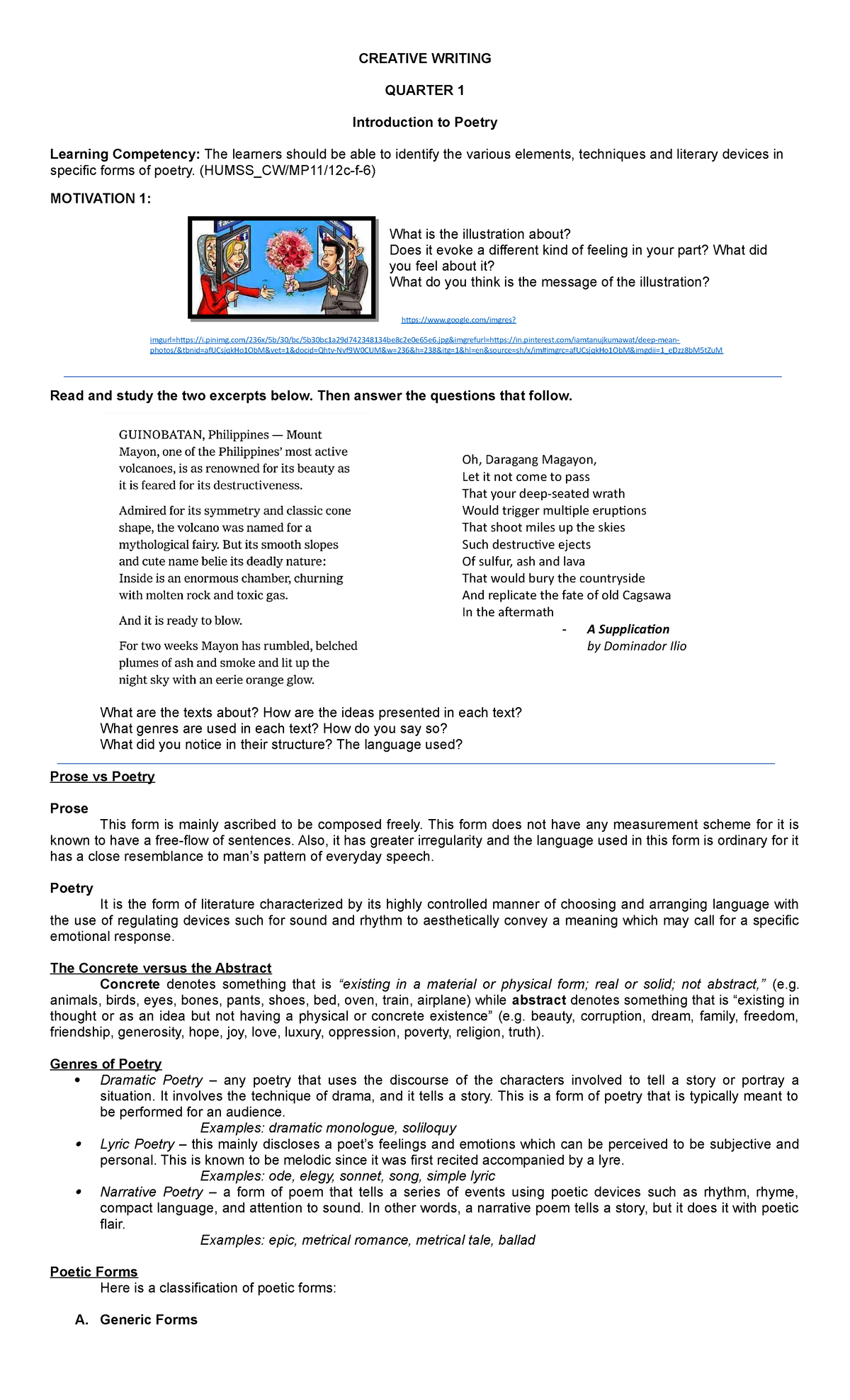 Handouts-in-Introduction-to-Poetry - CREATIVE WRITING QUARTER 1 ...
