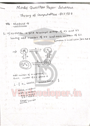 Toc mod 4 - TOC MODULE 4 notes - CONTEXT FREE GRAMMAR GRAMMAR CONTEXT ...