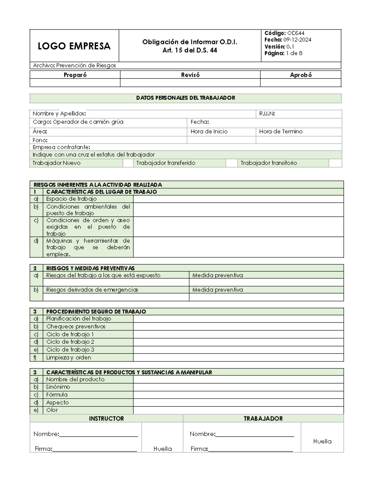 Downloadfile-2 - Ifss - LOGO EMPRESA Obligación de Informar O.D. Art ...