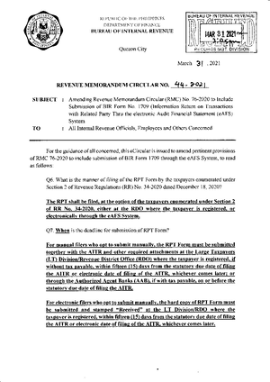 Annex A.1 Checklist of Mandatory Requirements - Annex