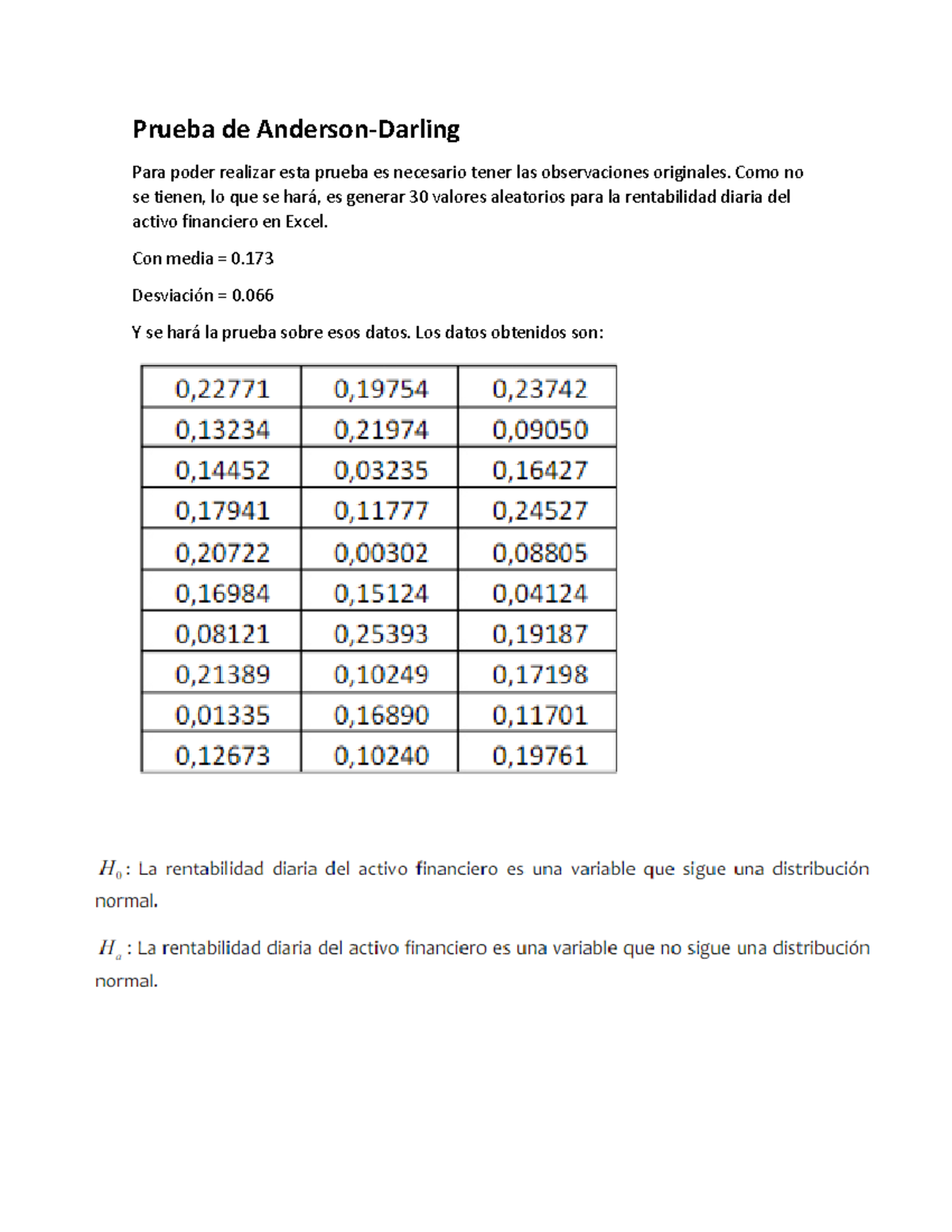 462709250 Ejemplo de Prueba de Anderson-Darling en Excel - Studocu