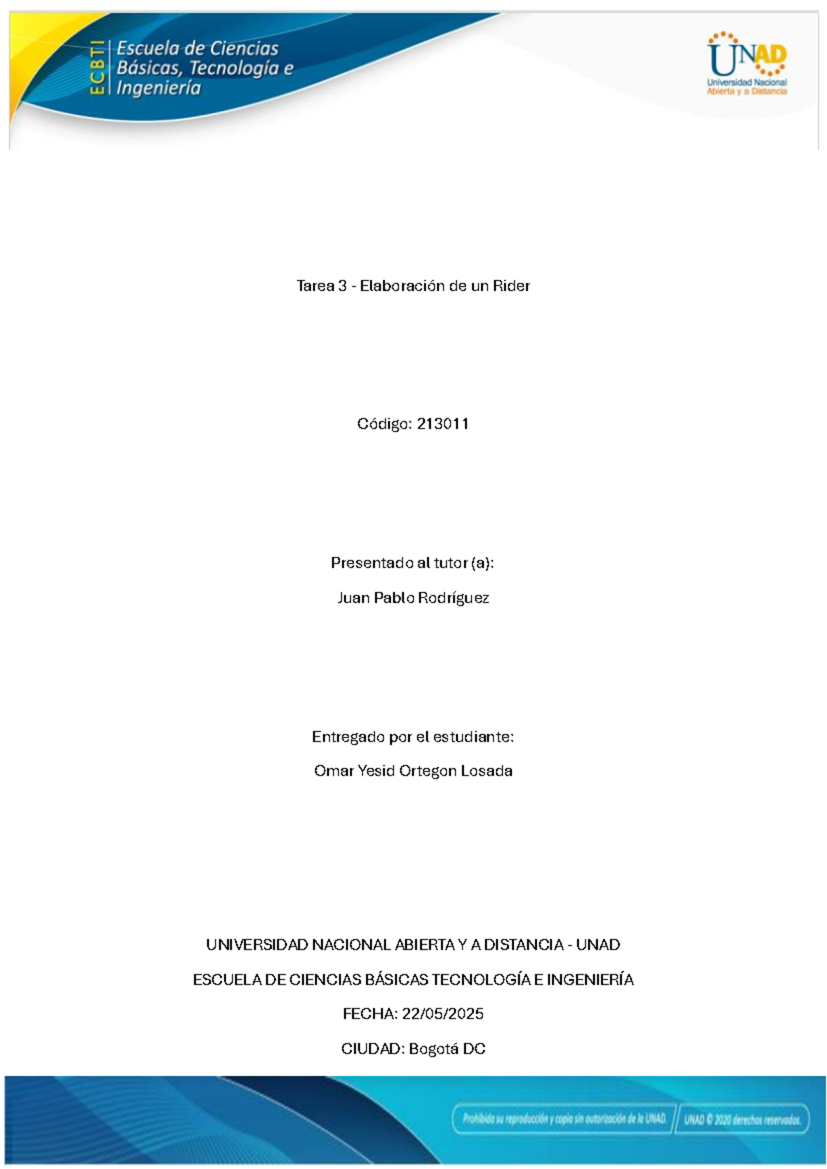 Tarea 3: Elaboración de un Rider Técnico para Coldplay - Código 213011 ...