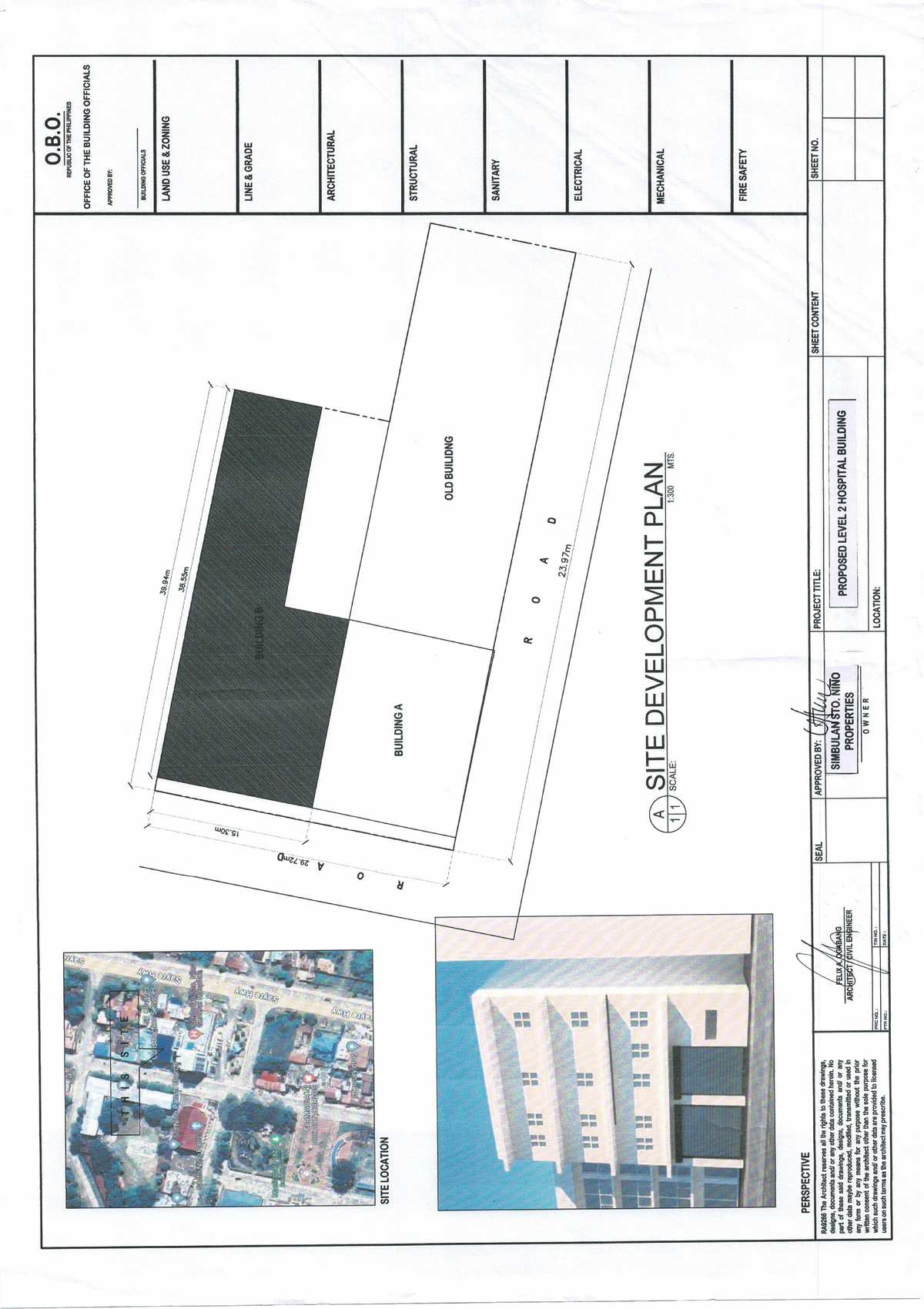 Proposed Level 2 Hospital Building Plans (RA9266) - Studocu