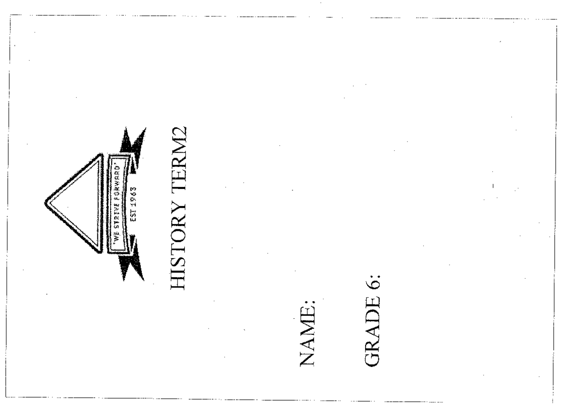 Grade 6 - History Term 2 Workbook: European Renaissance & Exploration ...