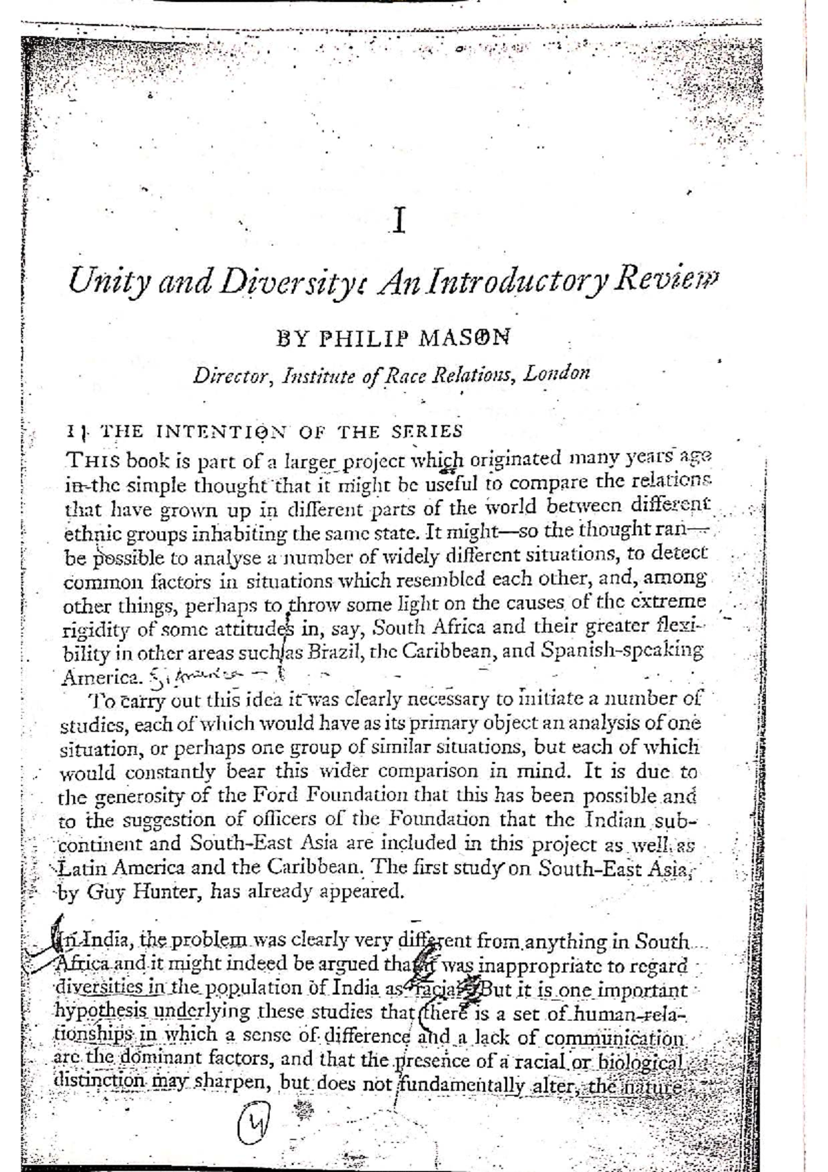PHIL 101: Unity and Diversity in India and Ceylon - An Introductory ...